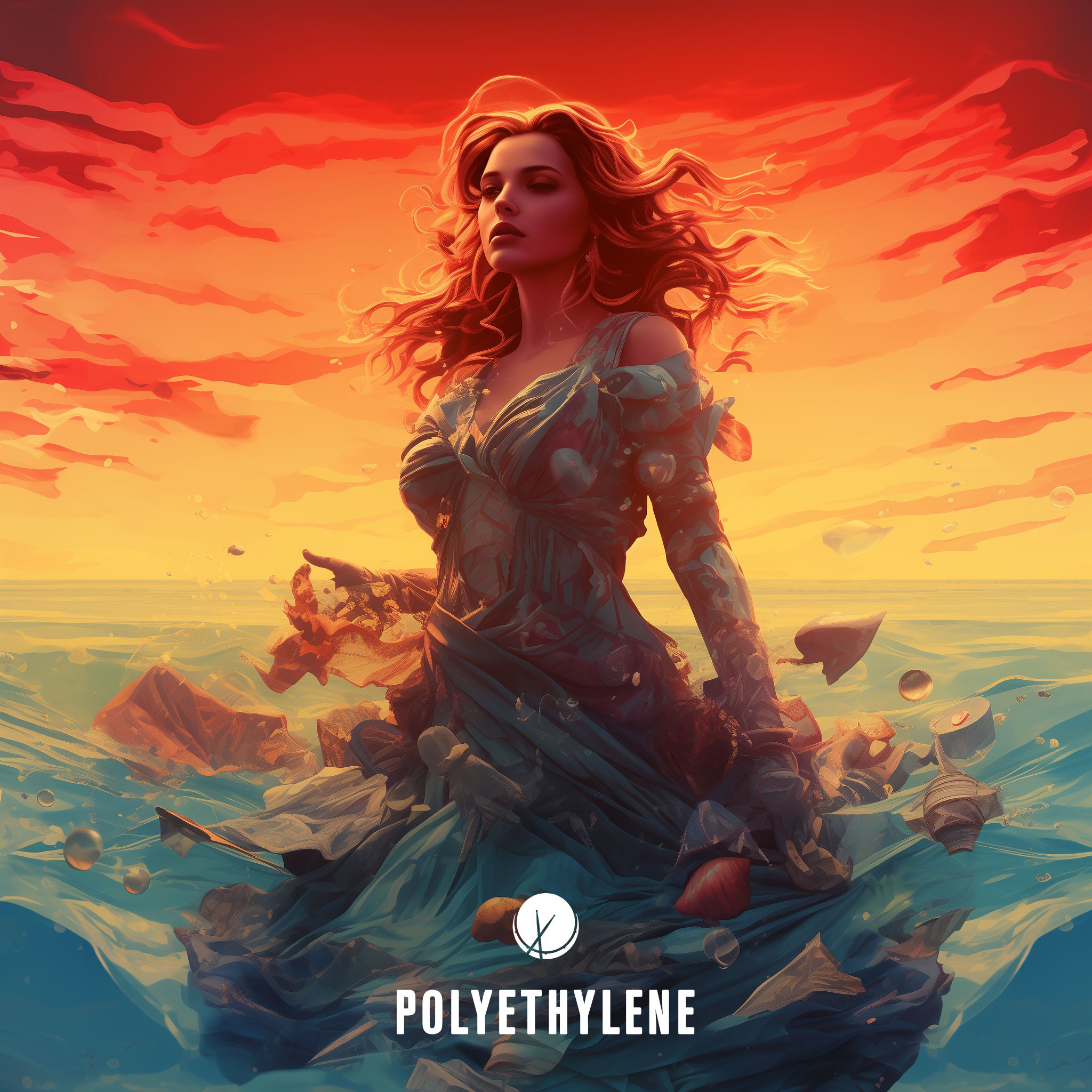 Polyethylene Instrumental Experimental Rock Beat With Delayed Guitar